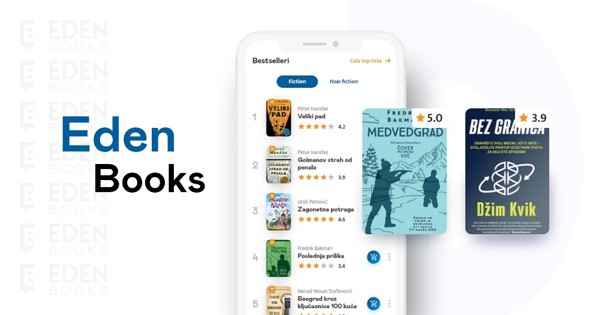 EDEN Books – Vaš čitalački raj